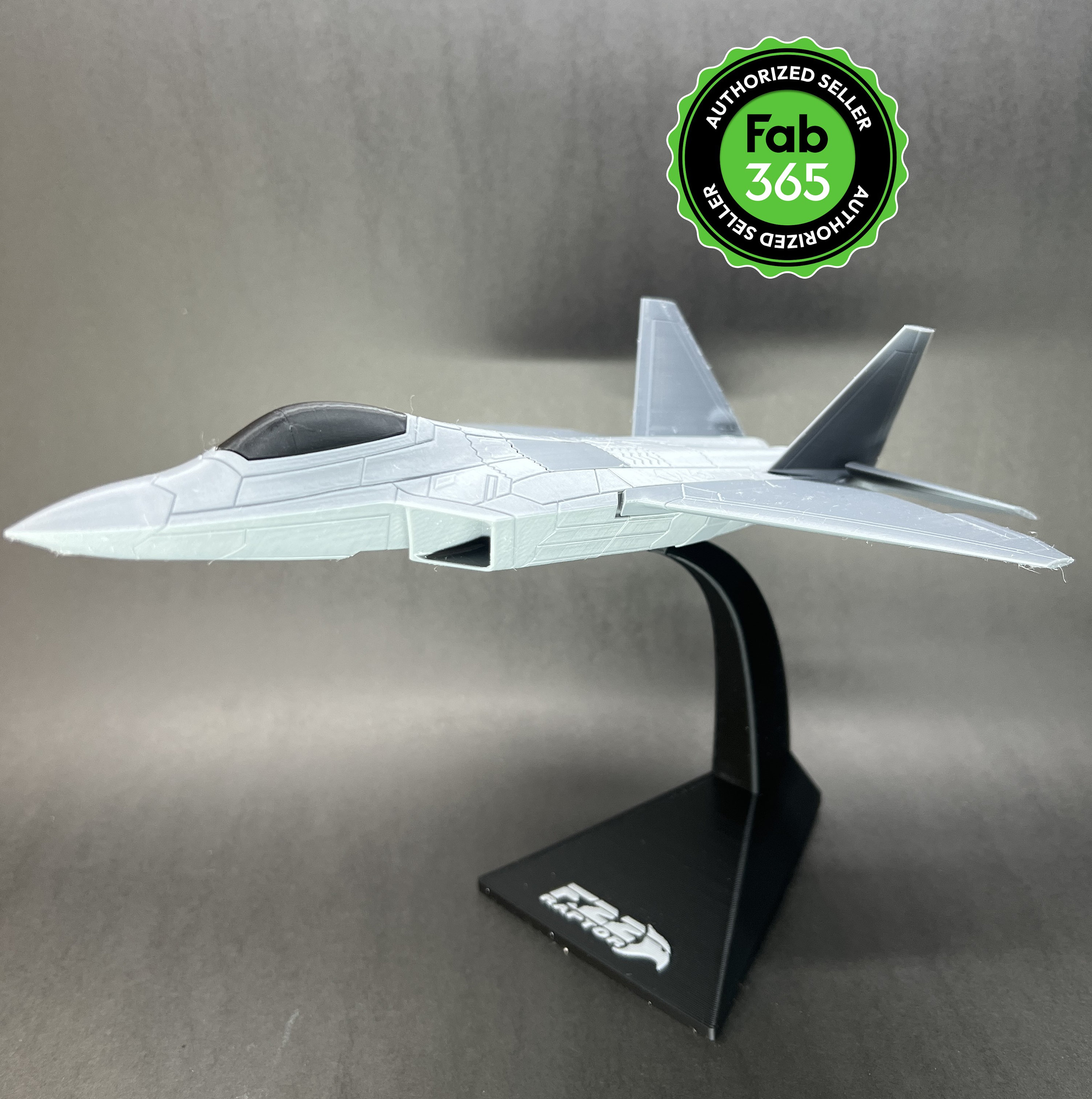 F-22 Raptor Desk Model With Stand, Lockheed Martin Fighter Jet F22 ...