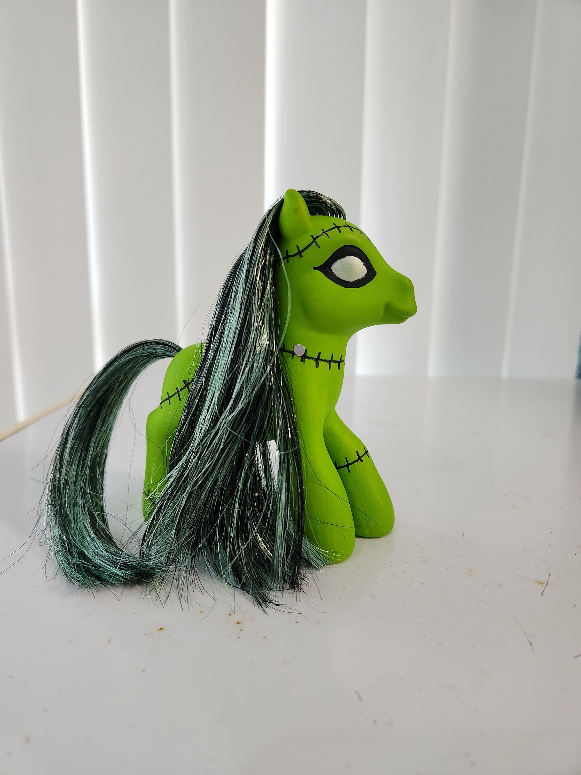 Frankenstein Monster Custom My Little Pony Horror Mlp - Etsy