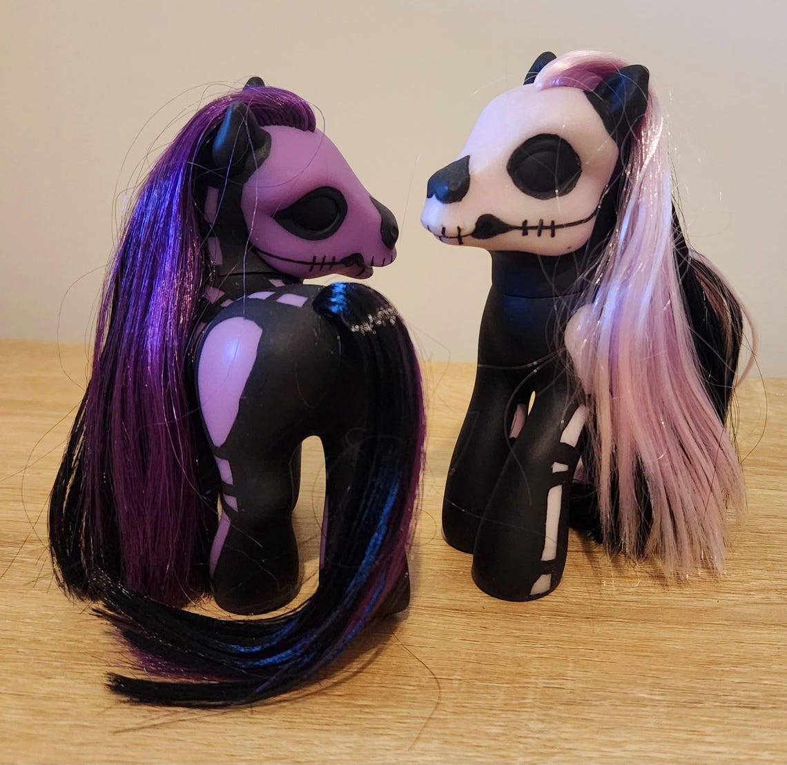 Skeleton Custom My Little Pony Halloween G3 Mlp Goth Horror - Etsy