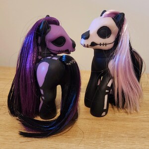 Skeleton Custom My Little Pony Halloween G3 Mlp Goth Horror - Etsy