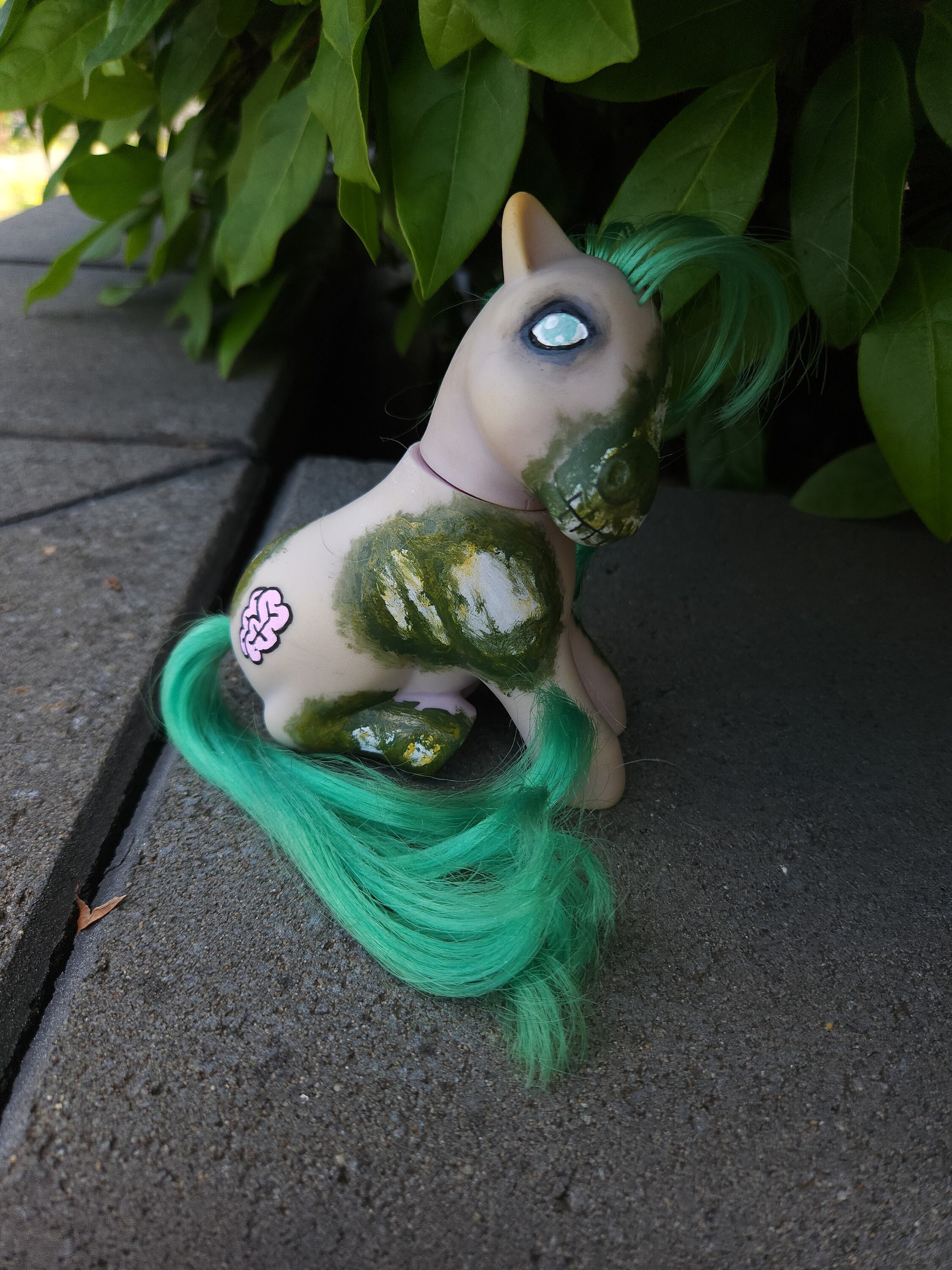 Dead but Pretty Custom Zombie My Little Pony G1 80s - Etsy