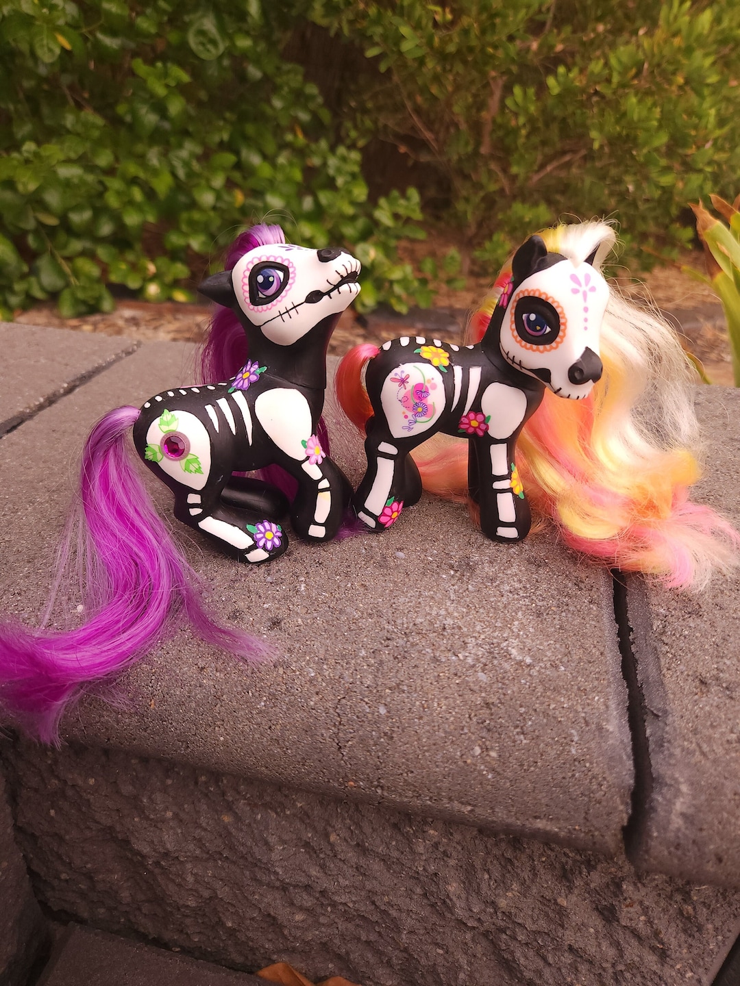 Day of the Dead Custom My Little Pony G3 - Etsy