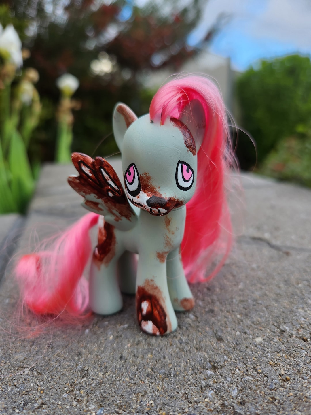 Dearly Departed, Zombie My Little Pony Custom Horror Halloween Mlp - Etsy