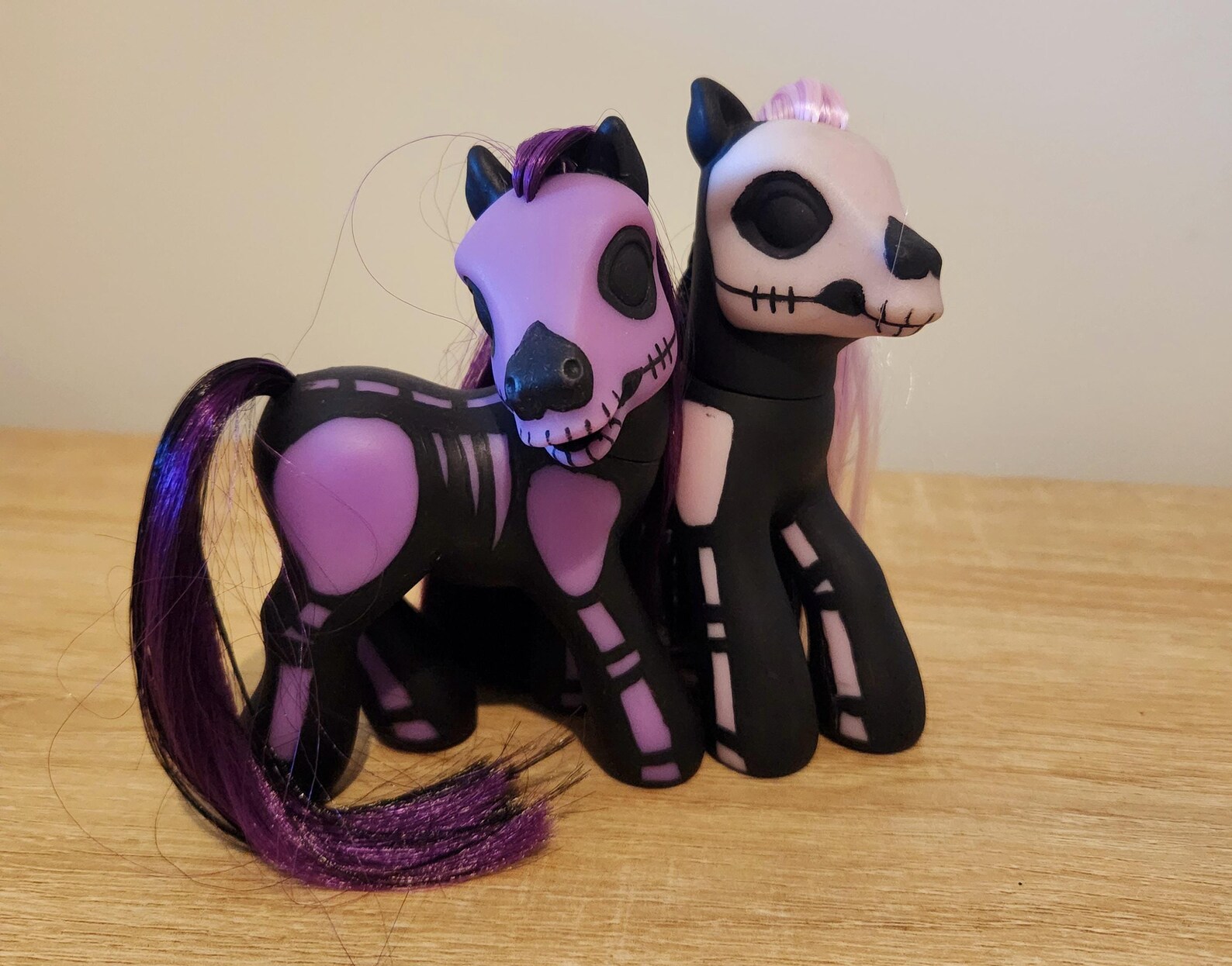 Skeleton Custom My Little Pony Halloween G3 Mlp Goth Horror - Etsy
