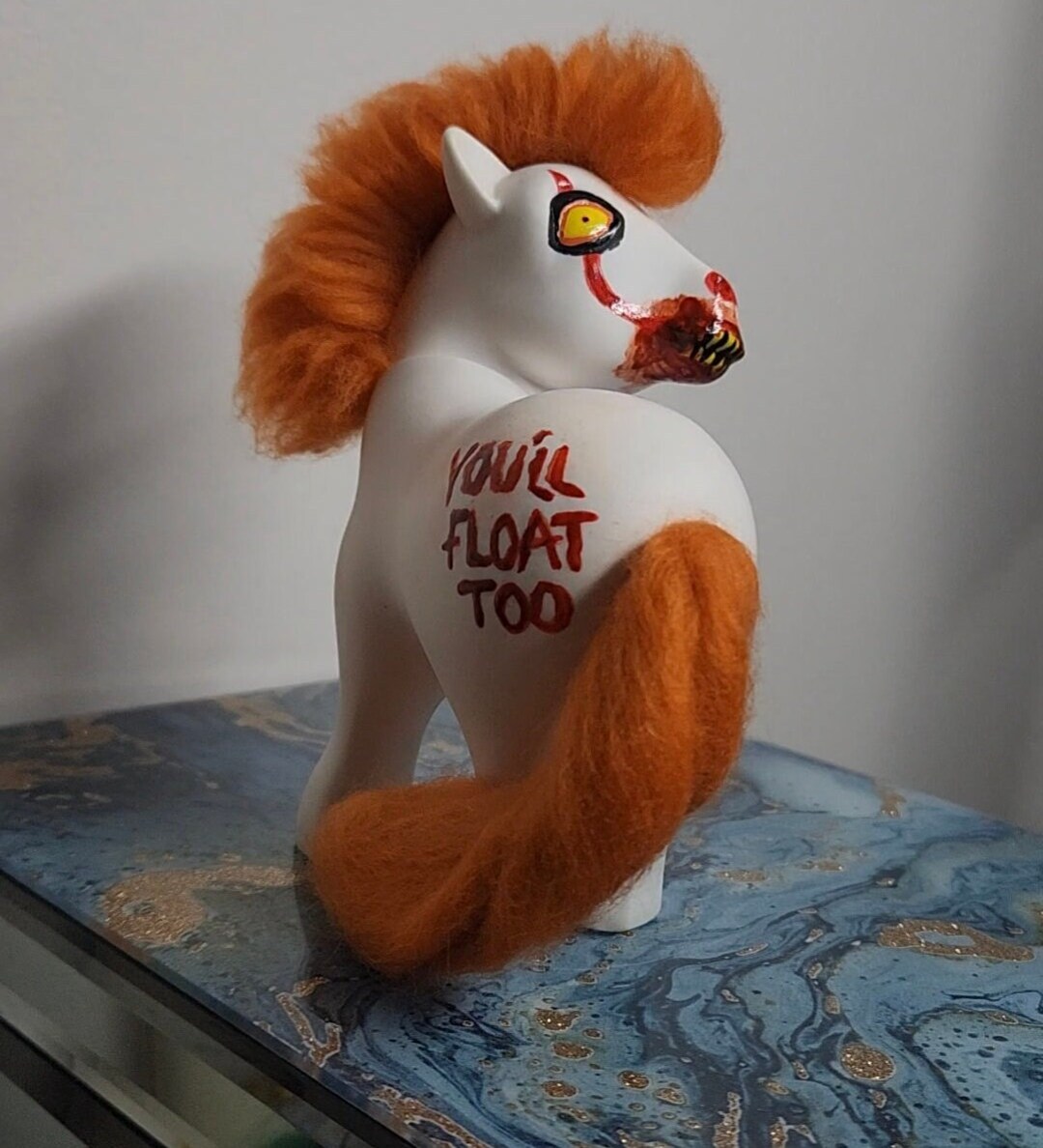 Pennywise "ponywise" Custom My Little Pony G1 - Etsy