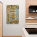 Vintage Gold Coast Estate Map Poster: Nobby & Mermaid Beach, Queensland ...