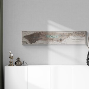 Map of the City of New York Showing Proposed Arcade Underground Railway ...