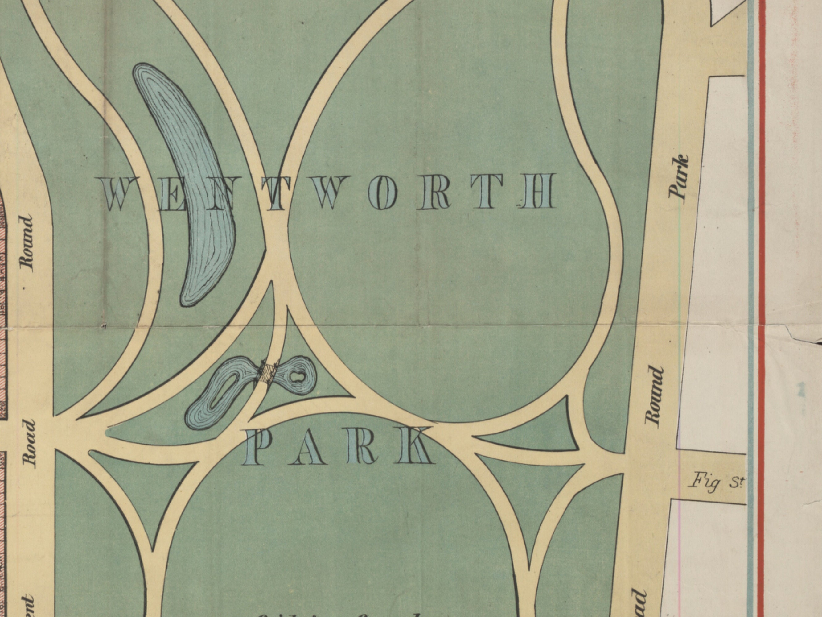 Vintage Map Glebe Sydney Vintage Map 1885 Lyndhurst College Estate ...