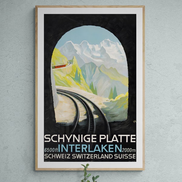 1940s Railway Poster - Etsy