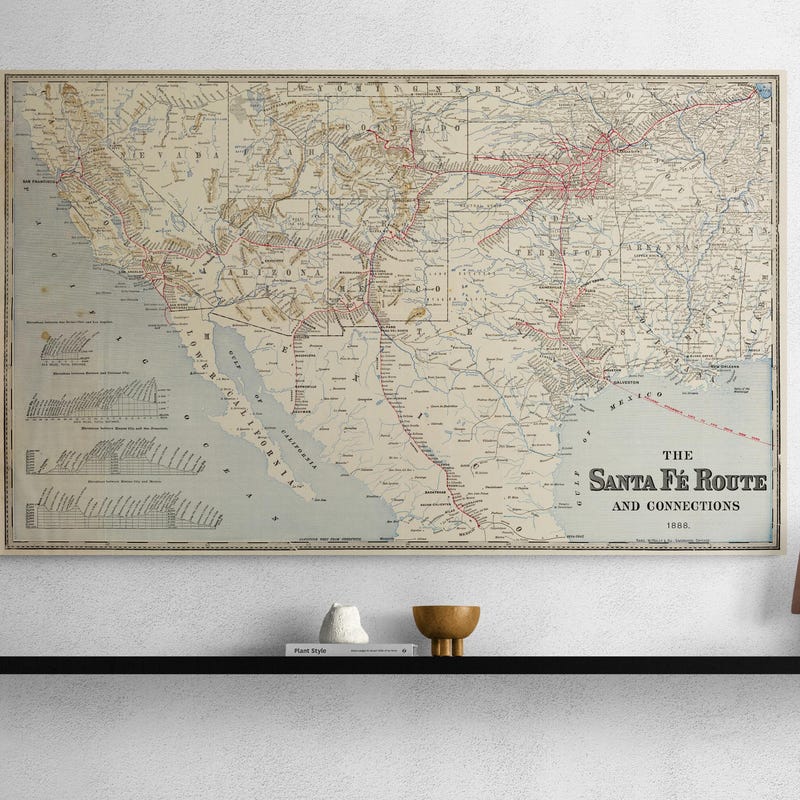 Santa Fe Trail - Etsy