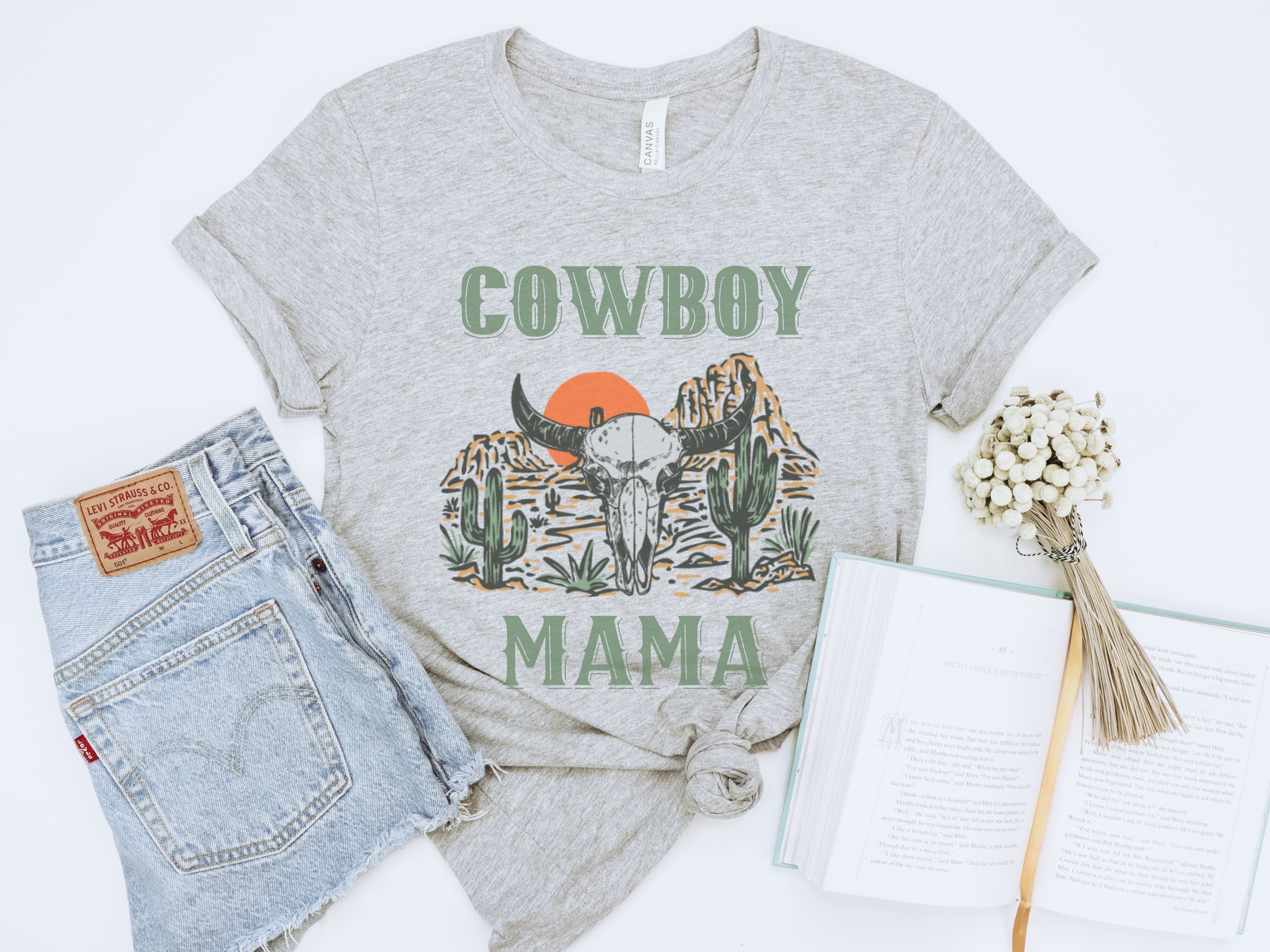 Western Mom Shirt, Mama Shirt, Cowboy Mom, Crewneck Shirt, Rodeo Mom ...