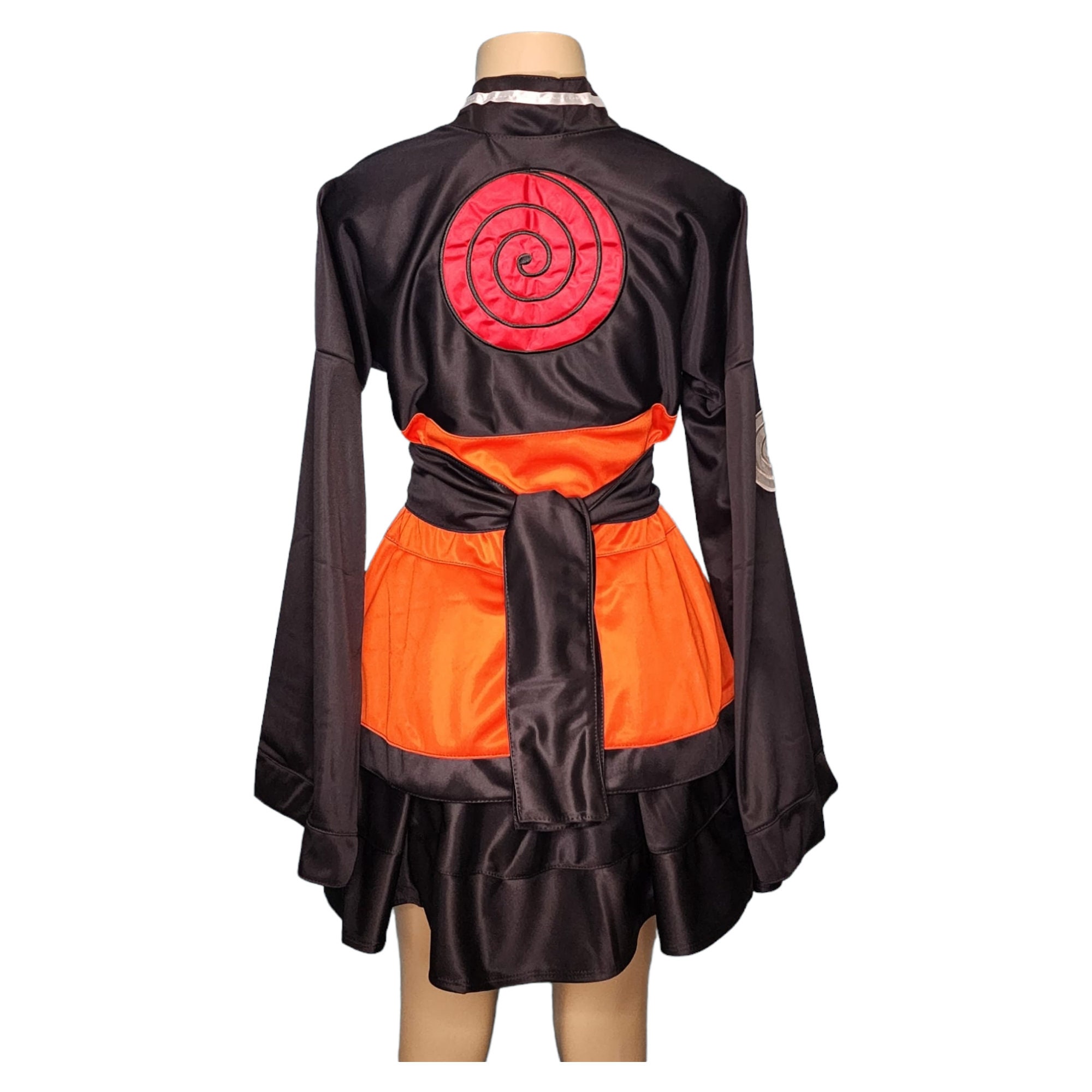 Yukata Dress Cosplay Ninja Village Leaf - Etsy