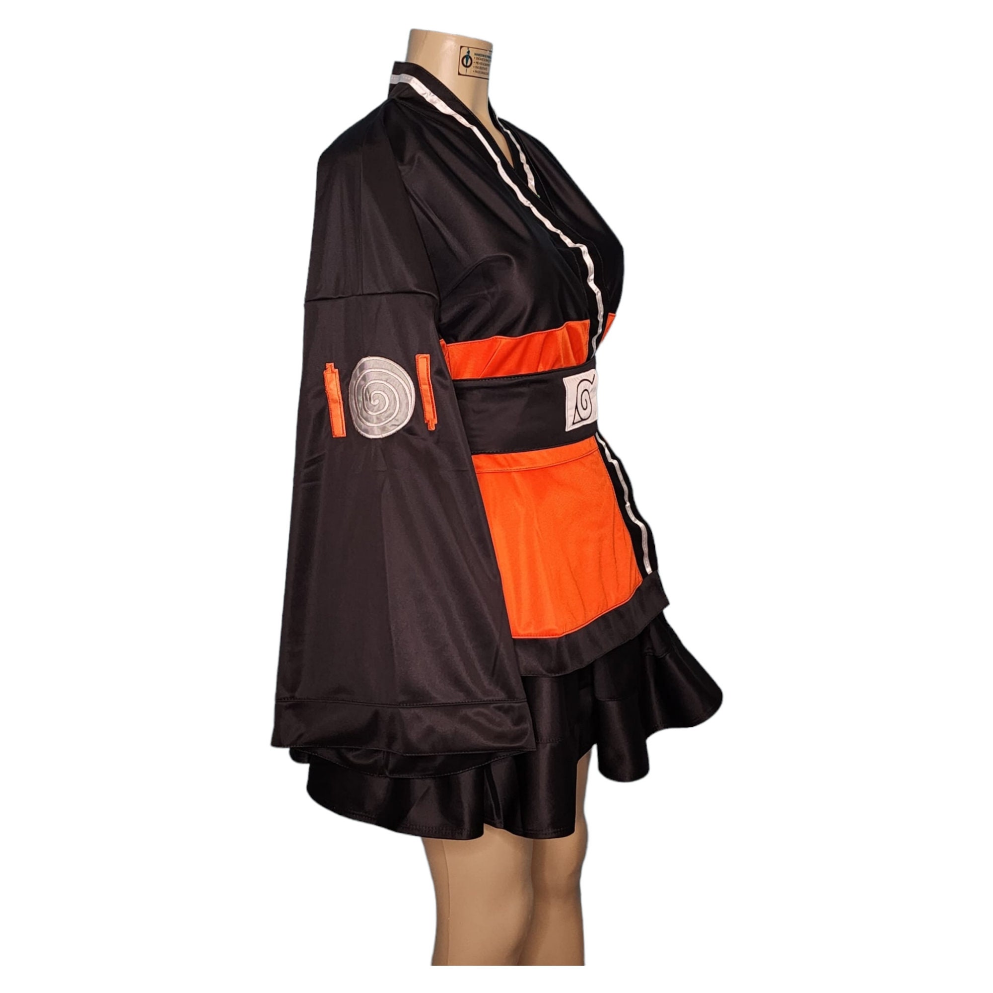 Yukata Dress Cosplay Ninja Village Leaf - Etsy