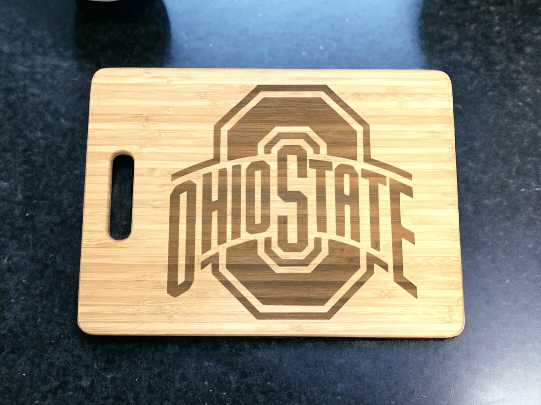 Ohio State University Laser Engraved Cutting Board, Serving Tray - Etsy