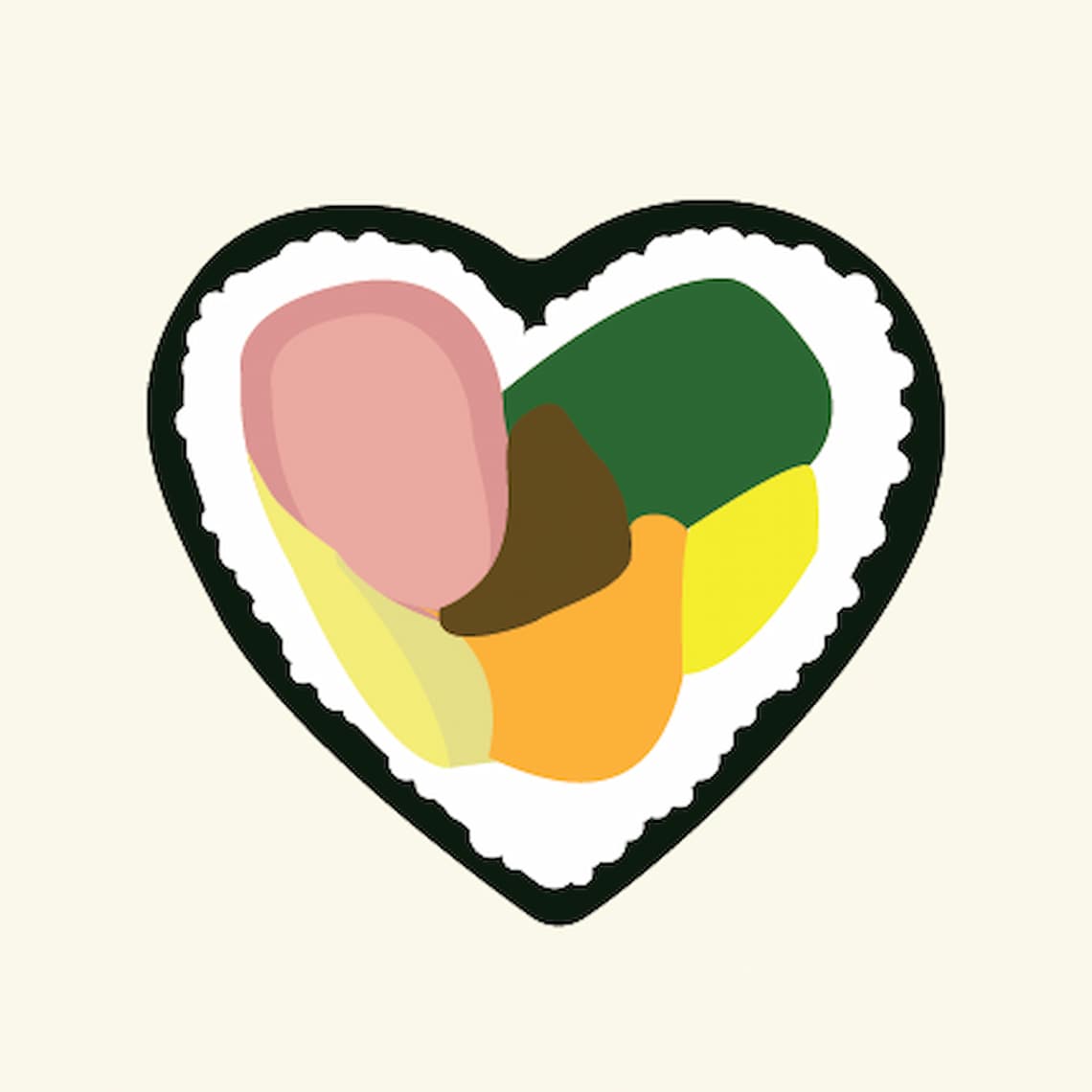 Kimbap, Gimbap, Kimbap Art Print, Korean Food Art Print, Korean Sushi ...