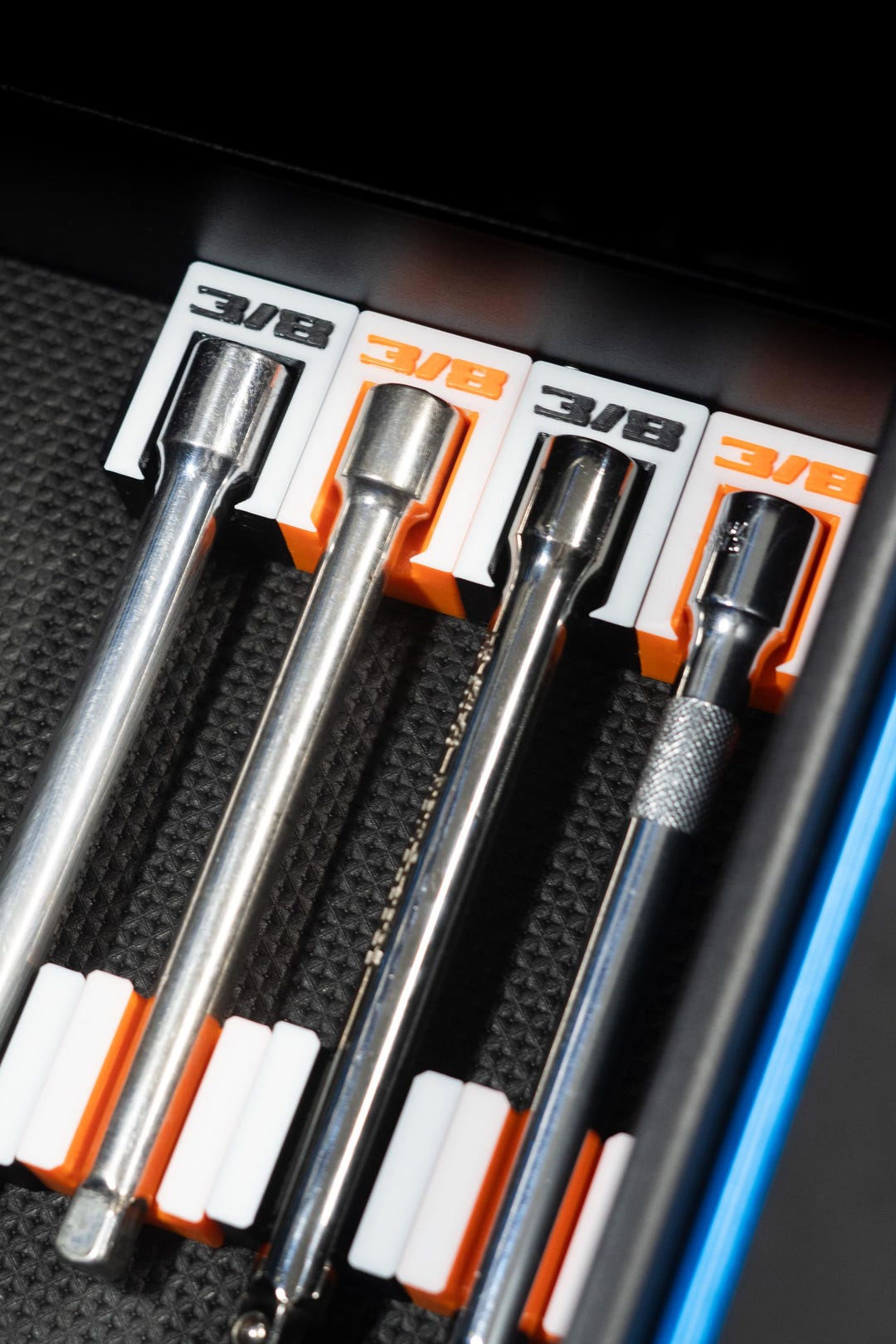3/8" Magnetic Socket Extension Organizer | Modular Toolbox Drawer ...