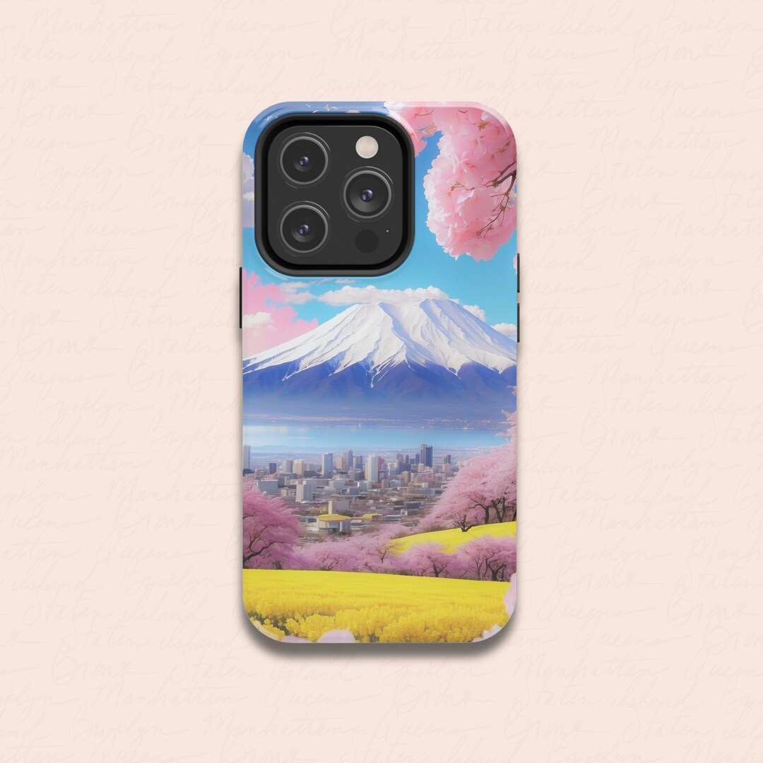 Japan iPhone Case Gift, Fuji iPhone Case, Gift for Her, Cell Phone Case ...