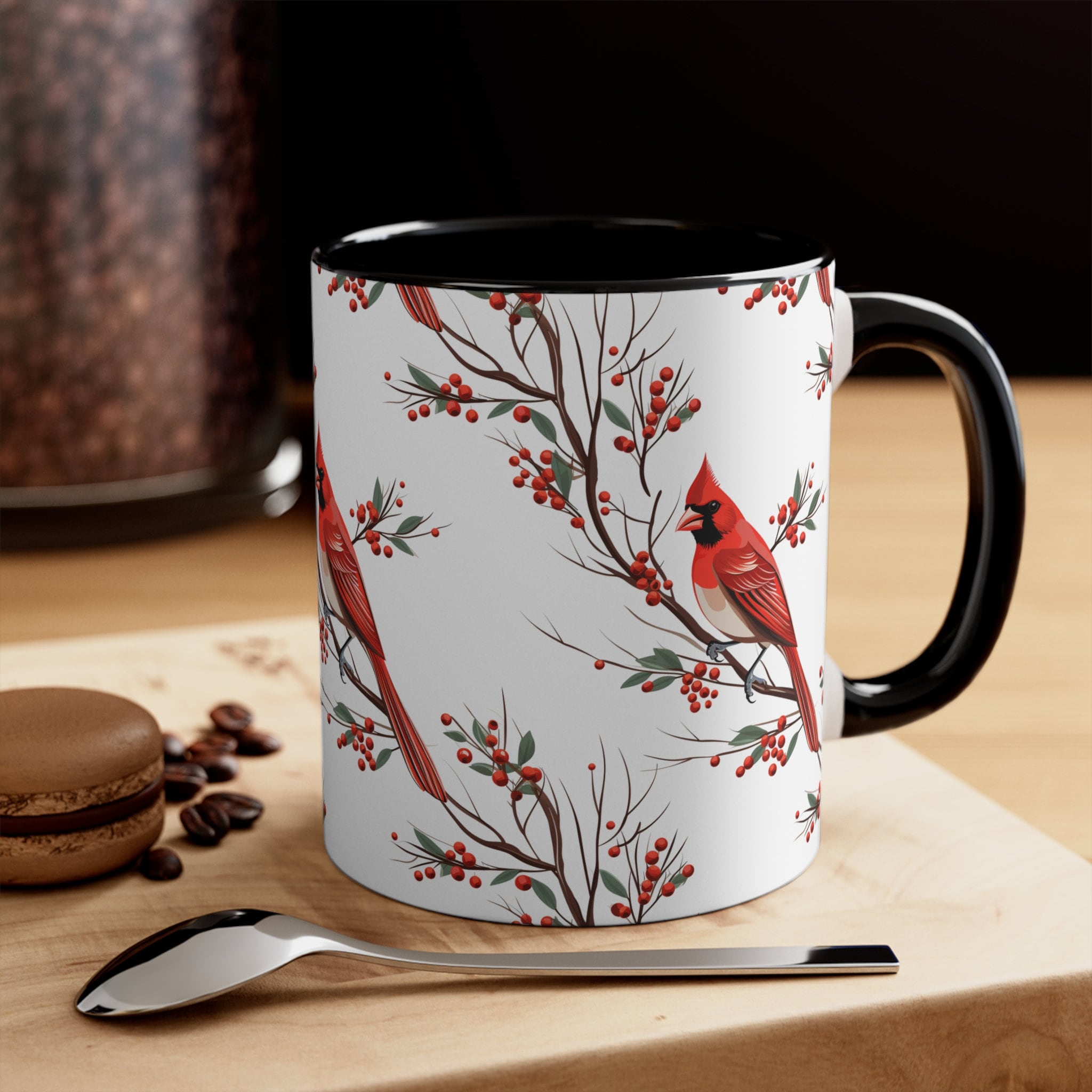 Cardinal Bird Coffee Mug, 11oz - Etsy