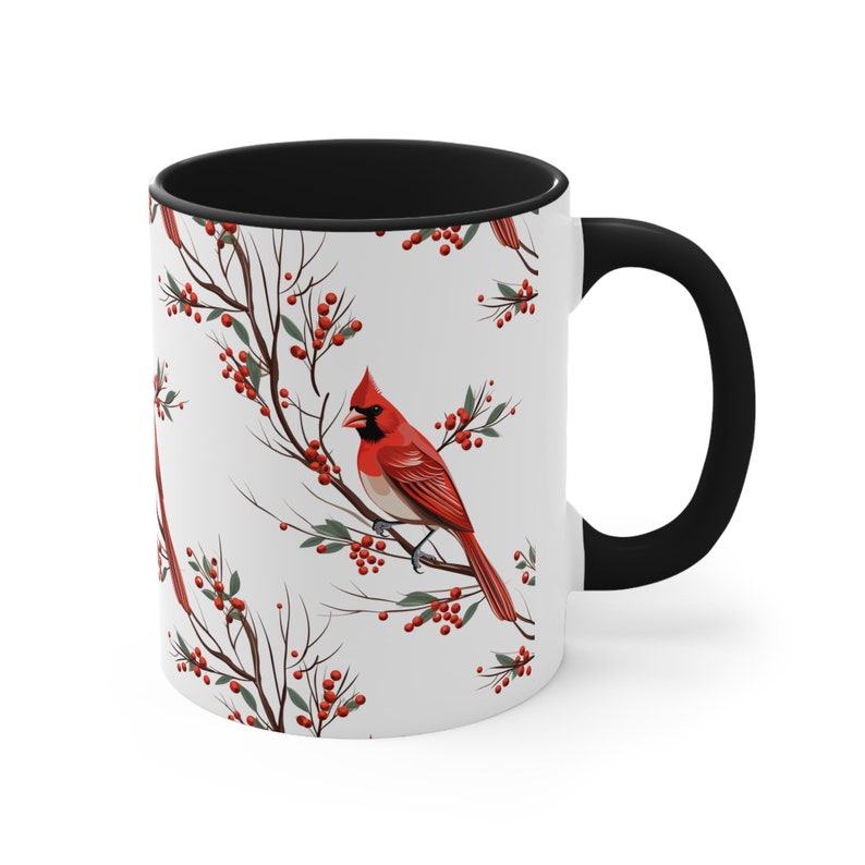 Cardinal Bird Coffee Mug, 11oz - Etsy