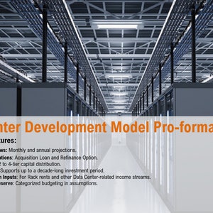 Data Center (co-location) Development Model Pro-forma - Etsy