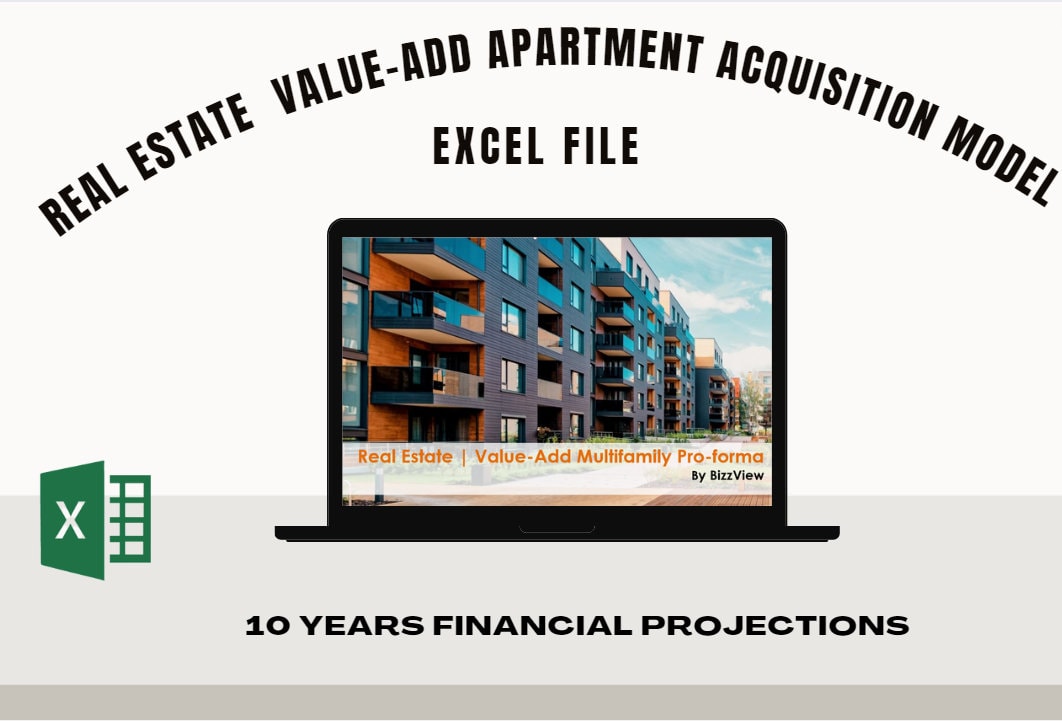 Real Estate Proforma - Value-add Apartment Acquisition Model - Excel ...