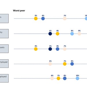 Benchmarking Assessment - Visualization | Excel Template - Etsy