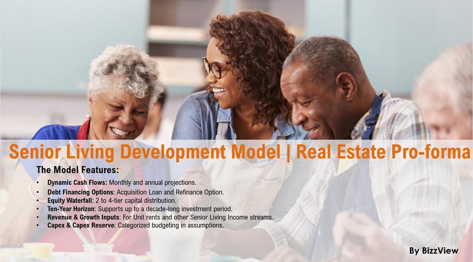 Senior Living Development Model - Real Estate Pro-forma - Etsy