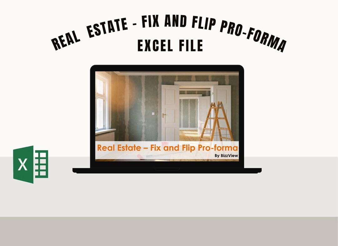 Real Estate - Fix and Flip Pro-forma Model - Etsy