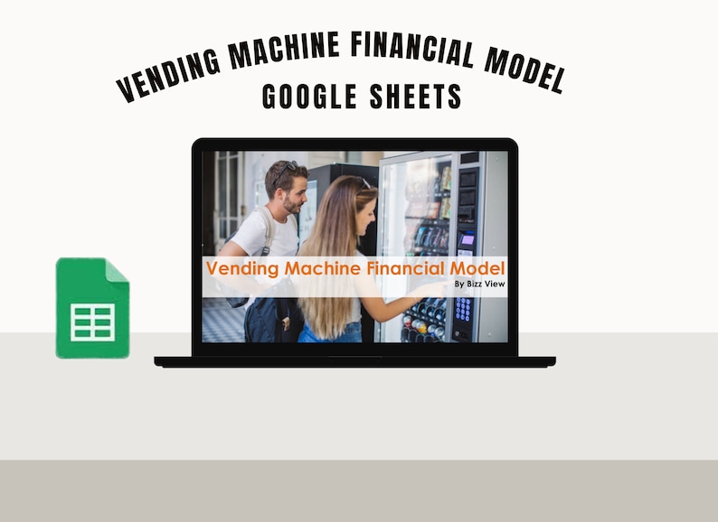 Vending Machine Financial Model Google Sheets - Etsy