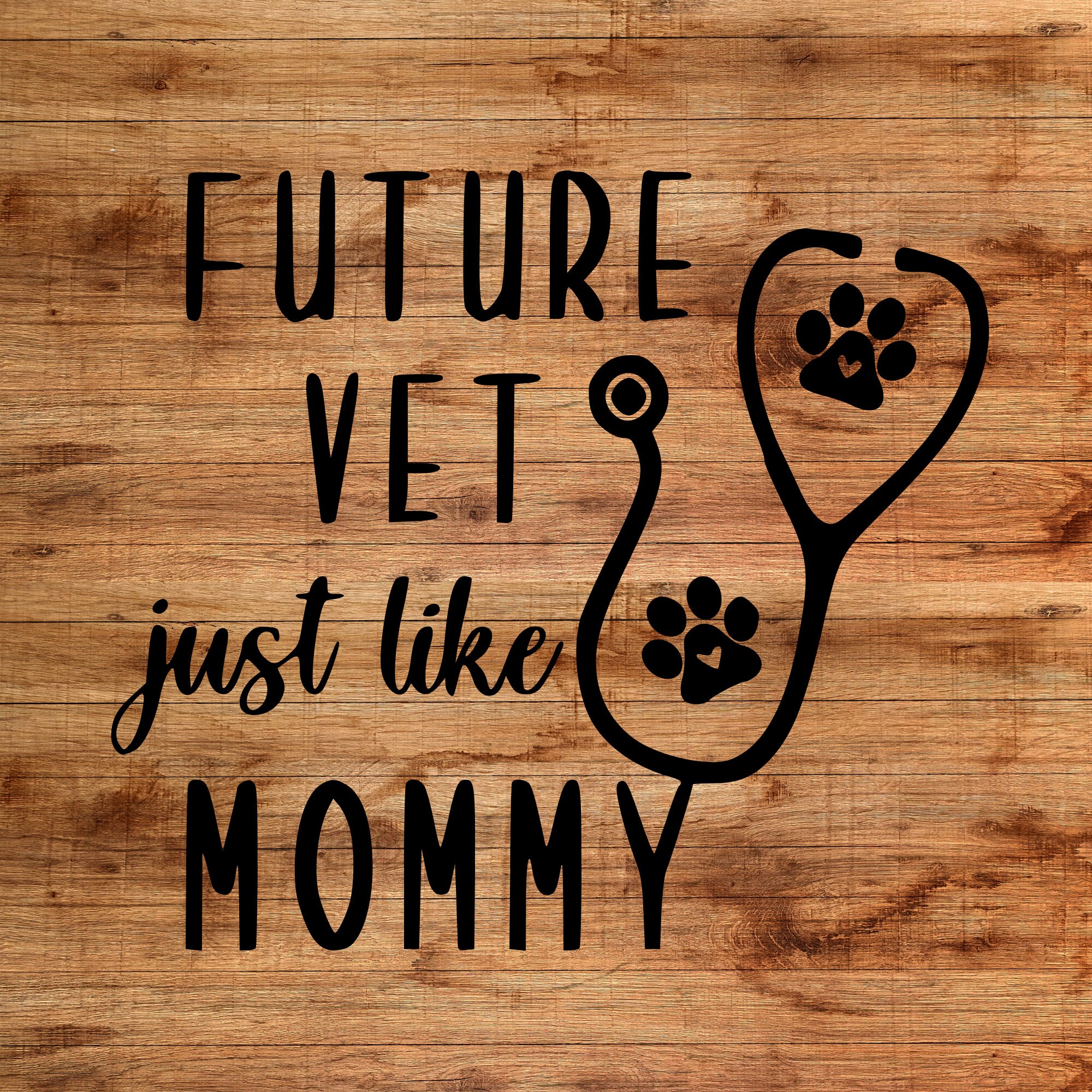 Future Vet Just Like Mommy Svg, Future Vet Svg, Onesie Svg, Vet Svg ...