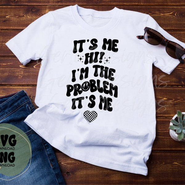 Anti Hero Its Me Hi Im the Problem Its Me Svg - Etsy