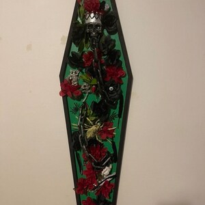 Gothic Halloween Art Wall Coffin - Etsy