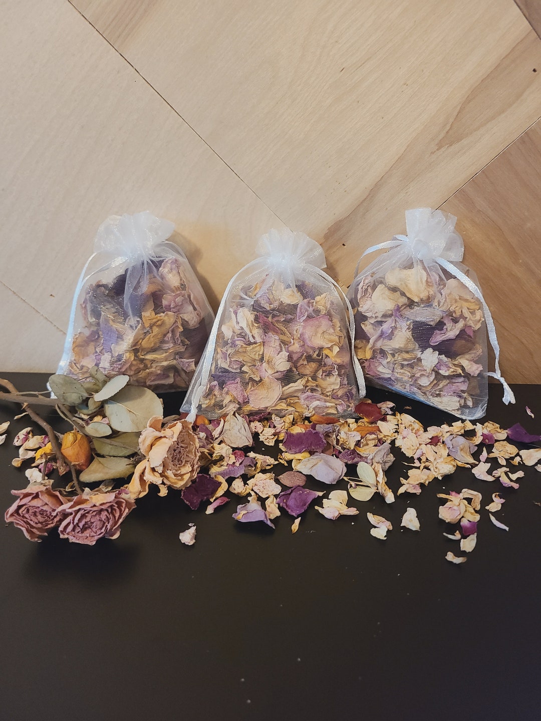 Set of 6 Rose Sachets - Etsy