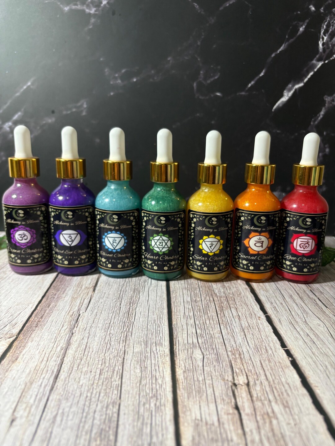 Chakra Balancing Oil Collection - Etsy