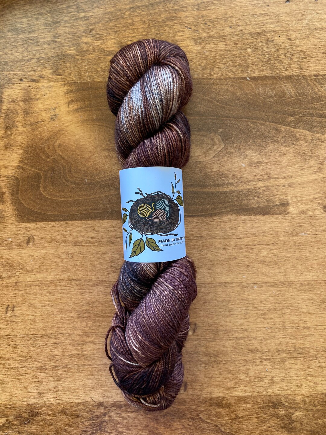 Yarn Destash Made by Hailey Bailey, Classic Sock Gray Breasted Wood ...