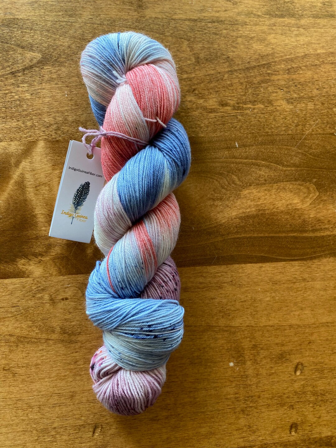 Yarn Destash - Indigo Guinea Fiber Sparrow | Firecracker, Fingering ...