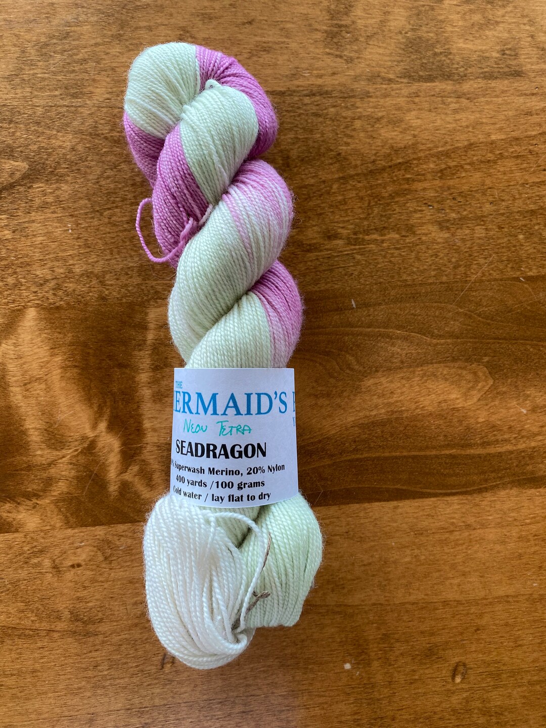 Yarn Destash the Mermaids Purl Seadragon Neon Tetra - Etsy