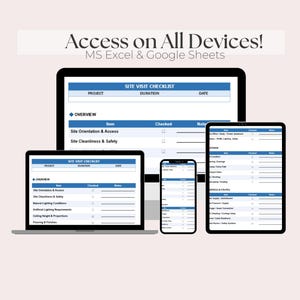 Printable Site Visit Checklist, Printable Interior Design Checklist ...