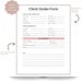 Construction Client Intake Form: Editable Contractor Template (PDF and ...