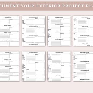 Home Building Planner Bundle: New Construction & Renovation (google ...