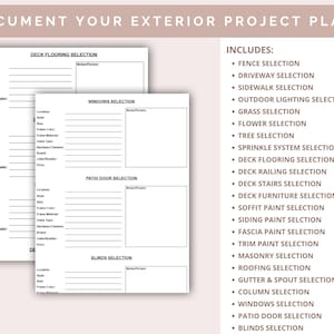 Home Building Planner Bundle: New Construction & Renovation (google ...