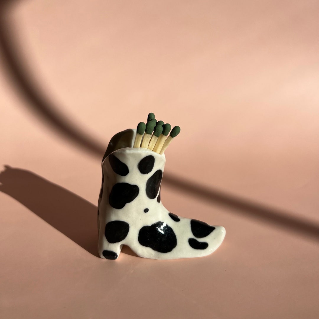 Cowboy Boot Match Holder, Cowboys, Handmade Cowboy Boots, Match Striker ...