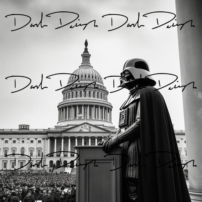 Vader for President PNG - Etsy