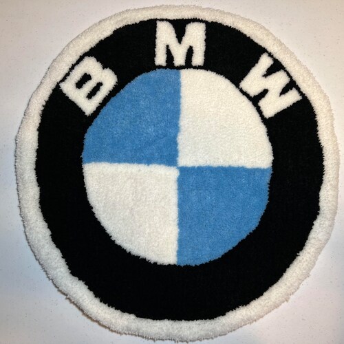 Tufted BMW Rug 100% Handmade - Etsy