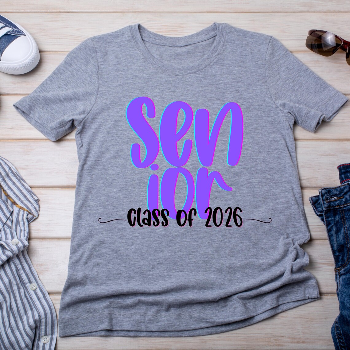 Senior Class of 2026 PNG | Trendy Graduation Design (digital Download ...
