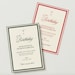 Invitations - Classic Old Money Aesthetic, Chic Martini Theme, Cherry ...