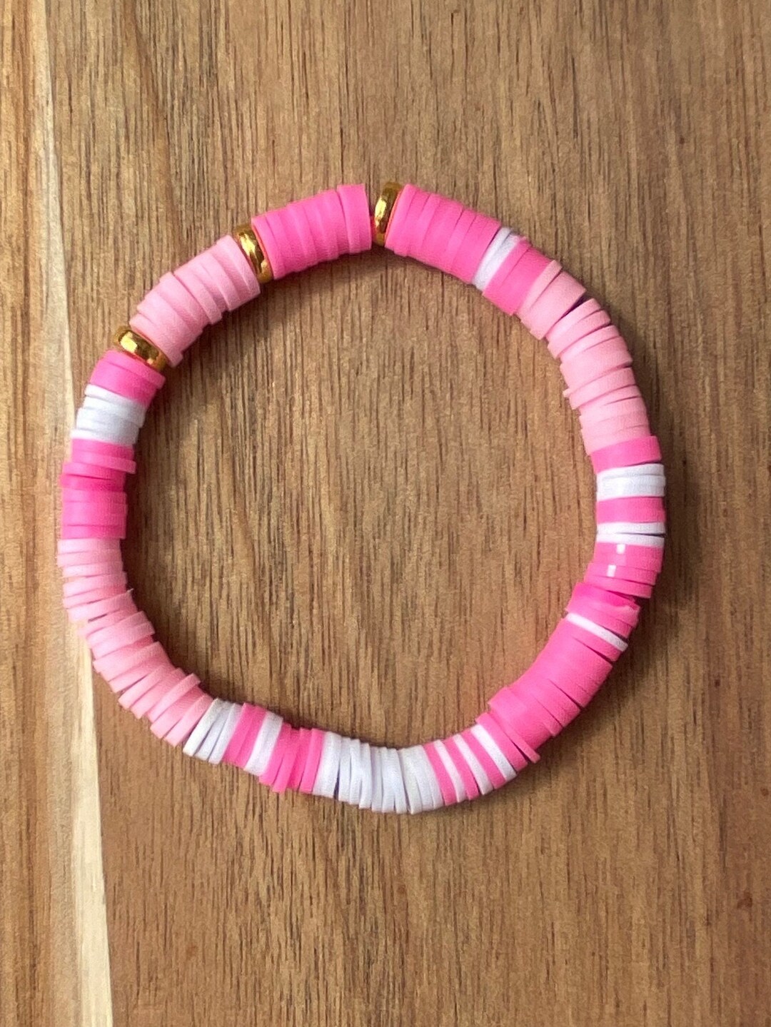 Crazy About Pink Bracelet - Etsy