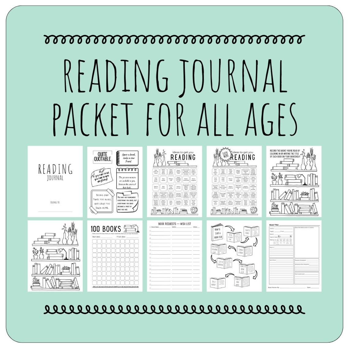 Reading Journal, Book Reviews, Homeschool, Book Club for Kids, Book ...