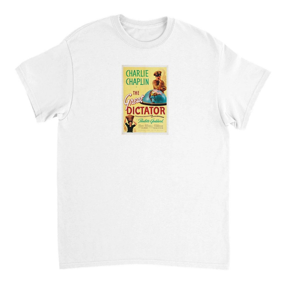 The Great Dictator - Heavyweight Unisex Crewneck T-shirt - Etsy