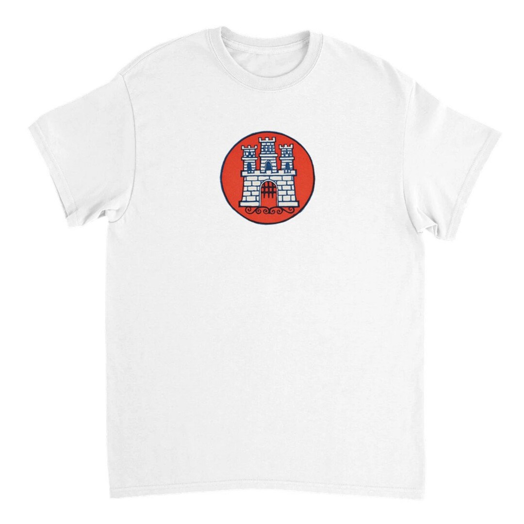 Castle - Heavyweight Cotton T-shirt - Etsy